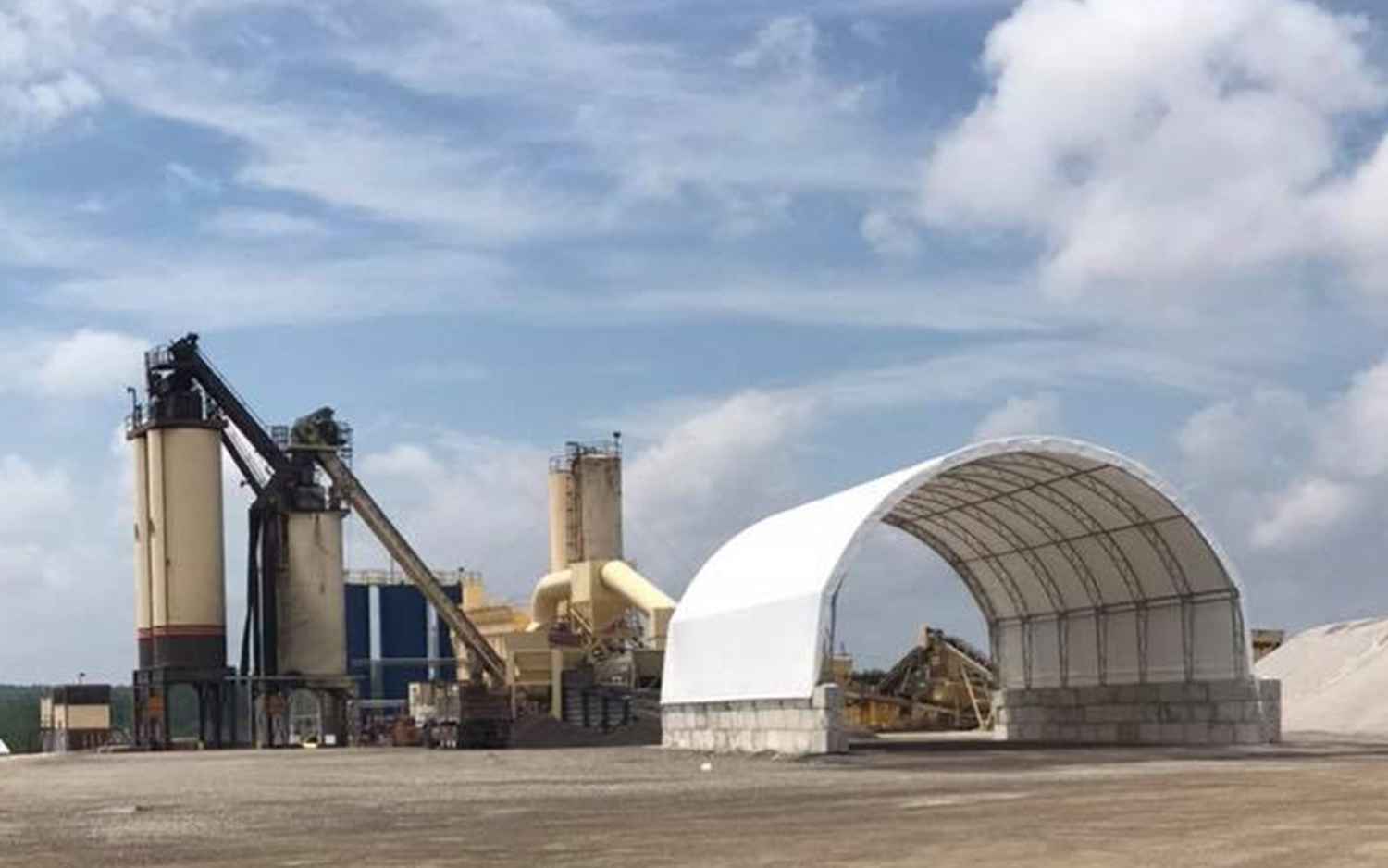 Temporary and Permanent Construction Fabric Structures