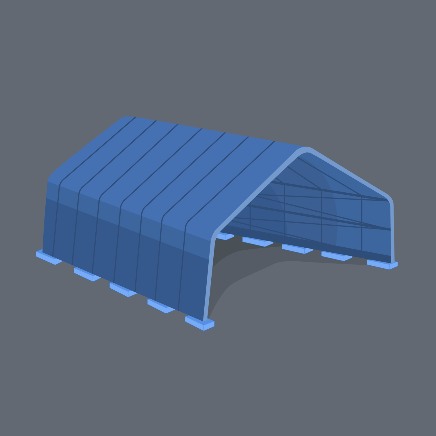 Fabric Building Foundation Options | Edge Innovates Inc