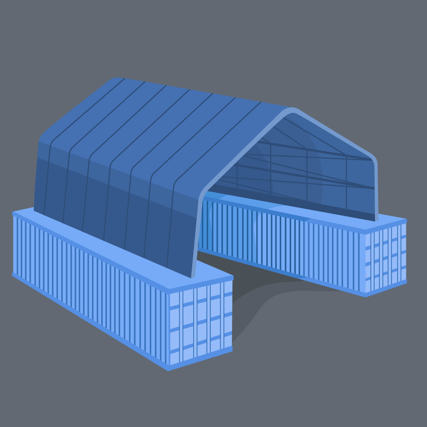 Fabric Building Foundation Options | Edge Innovates Inc